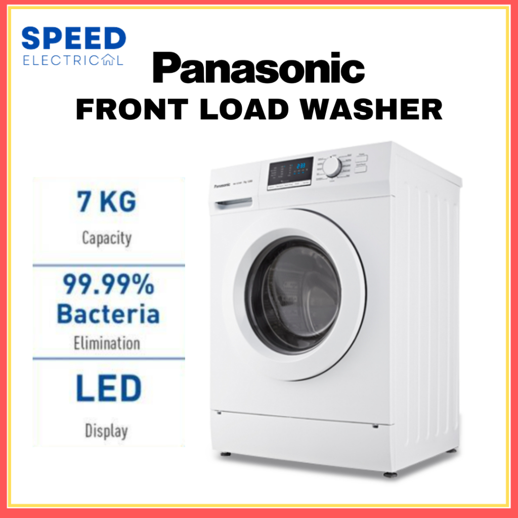 [SABAH ONLY] PANASONIC FRONT LOAD WASHING MACHINE 7KG NA-127XB1WMY 洗衣机 MESIN BASUH FRONT LOAD ...