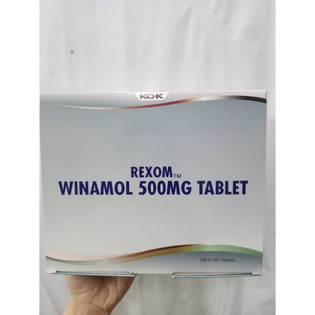 (100STP/BOX) Rexom Winamol Paracetamol 500mg Tablet | Shopee Malaysia