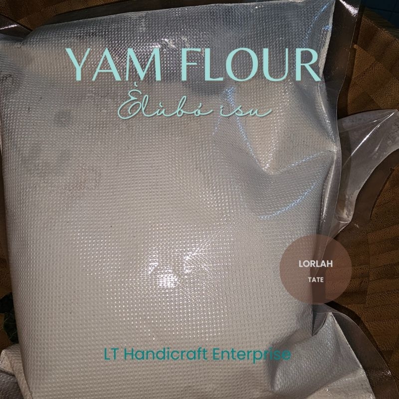 500g Brown Yam flour Nigerian food Elubo Amala | Shopee Malaysia
