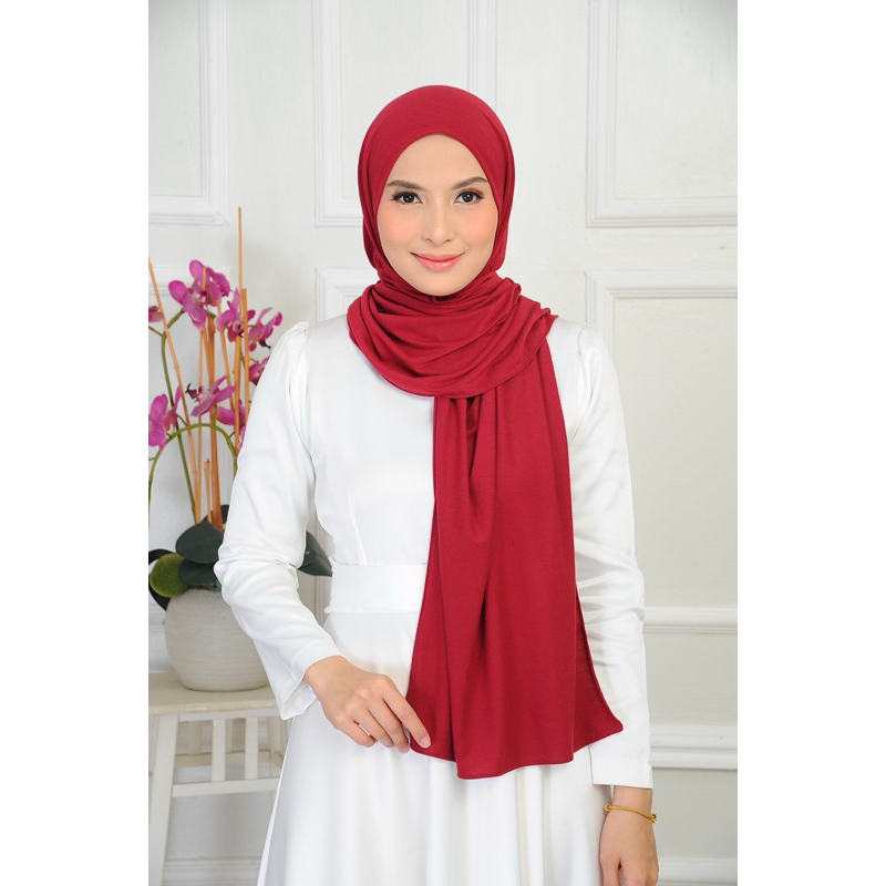 Instant Shawl Cotton Hoddie Style 1.8 Meter Kain Premium Cotton (Ready ...