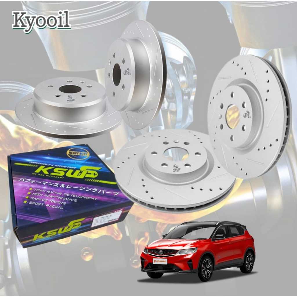 Proton X50 2020 KSW Performance Brake Disc Rotor | Shopee Malaysia