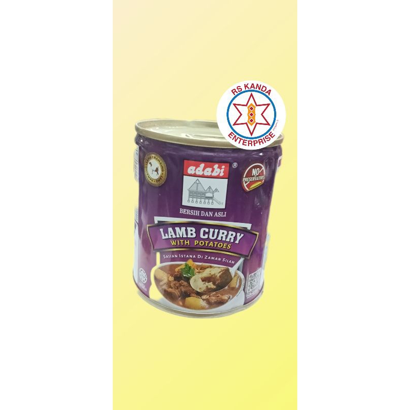 Adabi Kari kambing ( lamb curry) 280g | Shopee Malaysia