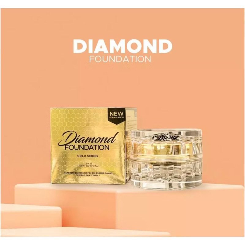 Dherbs Diamond Foundation SPF 35 15gr | Shopee Malaysia