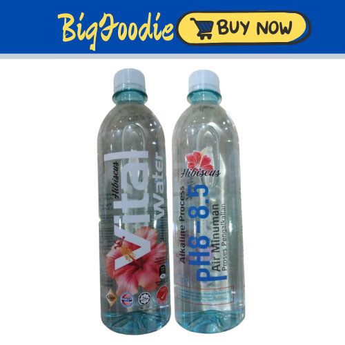 [BFD] Hibiscus Vital Alkaline mineral water 400ml | Shopee Malaysia