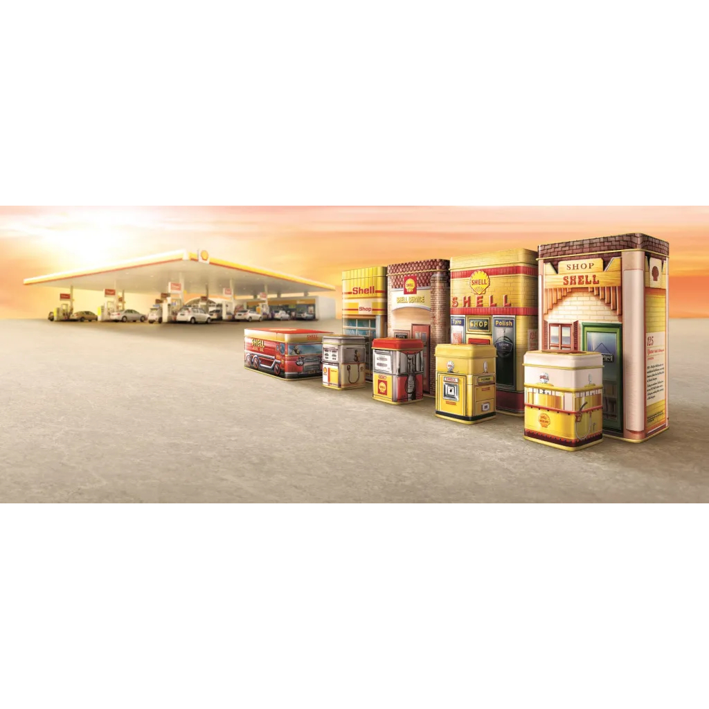 Shell 125th Anniversary Limited Edition Heritage Canisters Collection ...