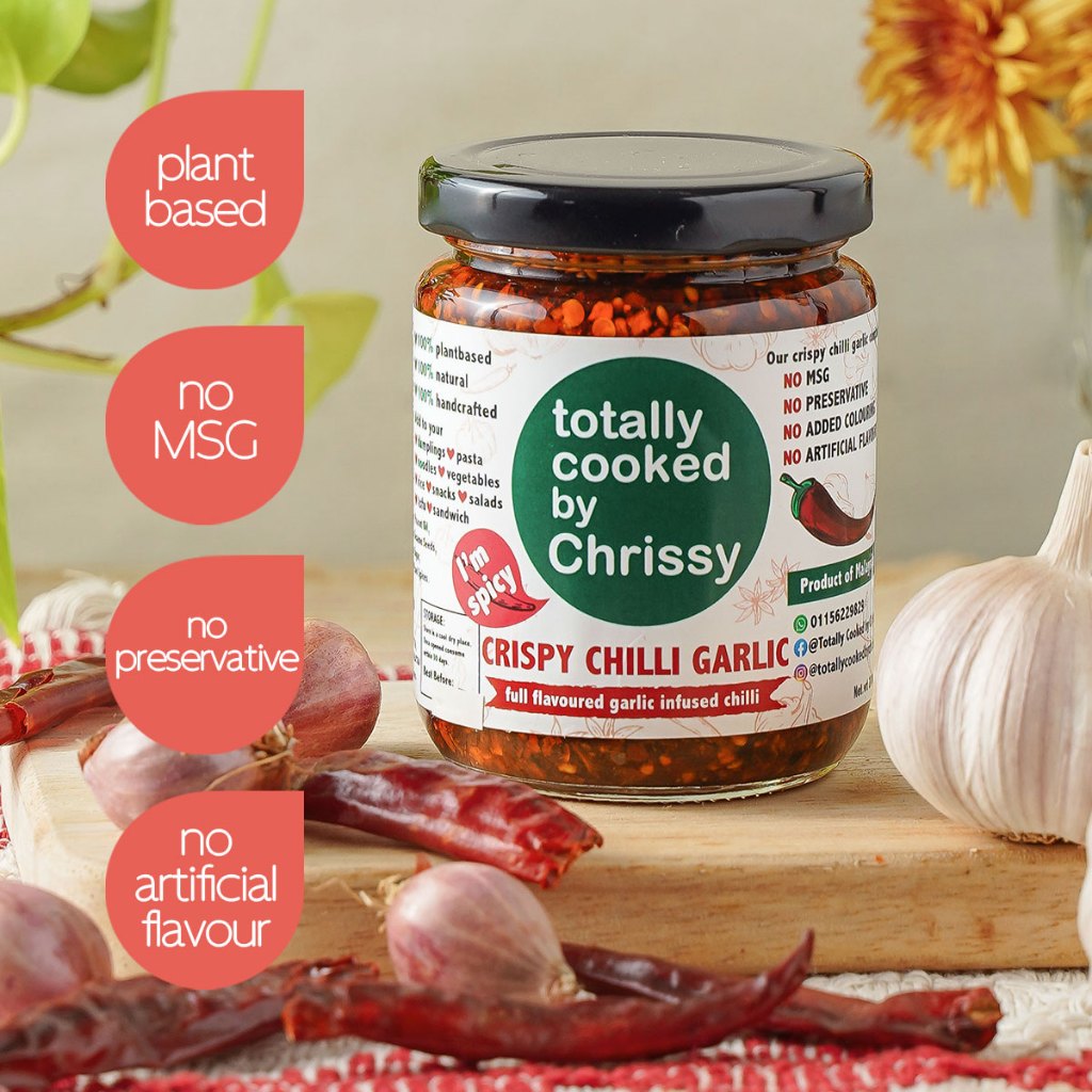 Crispy Chilli Garlic 200g, Totally Cooked by Chrissy, 酥脆香蒜辣椒, Crispy ...
