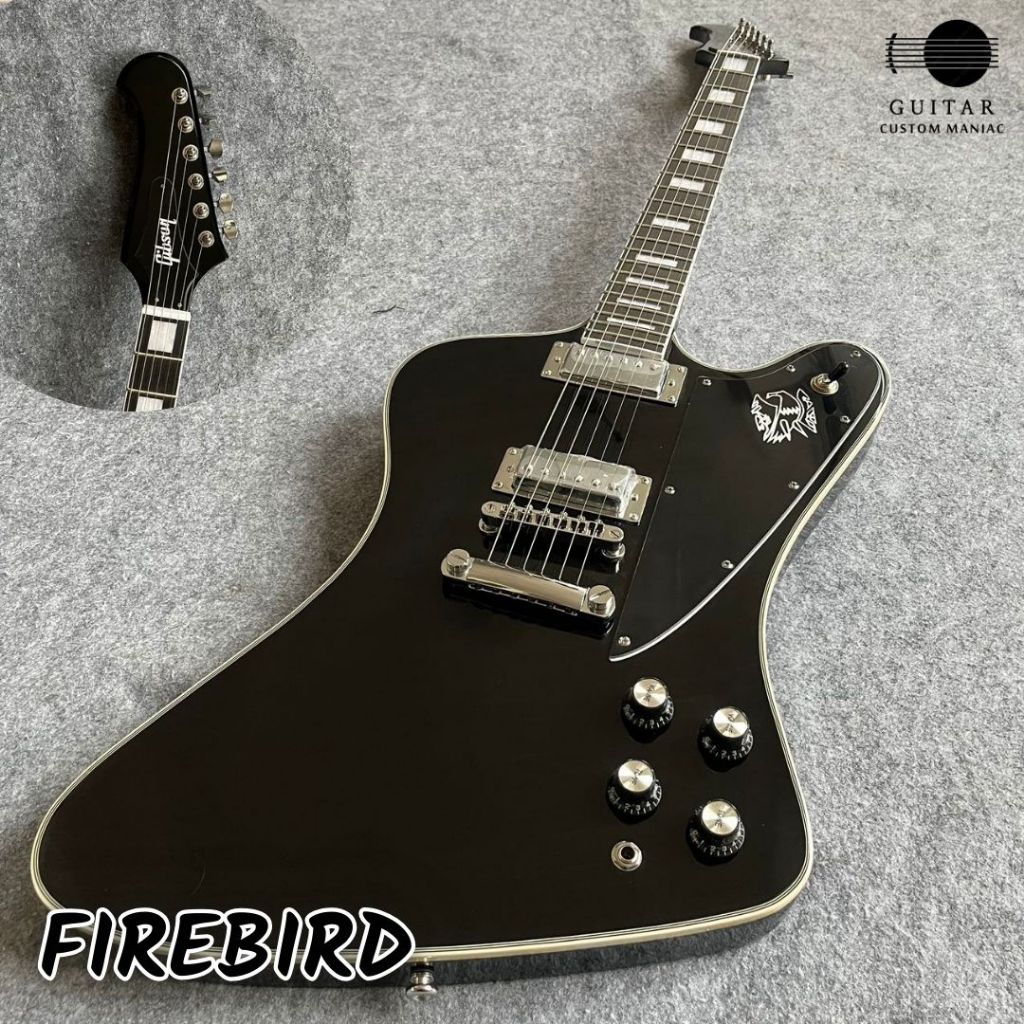 GCM Custom Made Firebird Customs Electric Guitar Custom Maniac (Oversea ...