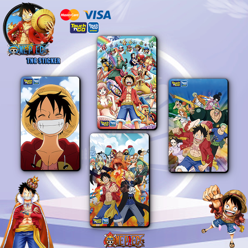 ONE PIECE (Series 1) TNG Pelekat - Tng Touch N Go/Bank kad pelekat ...