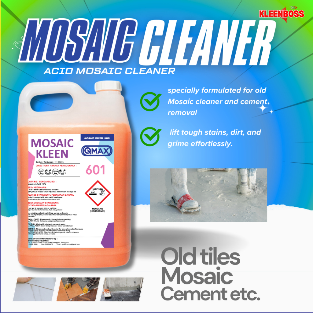 QMAX PENCUCI MOZEK / ACID MOSAIC | Shopee Malaysia