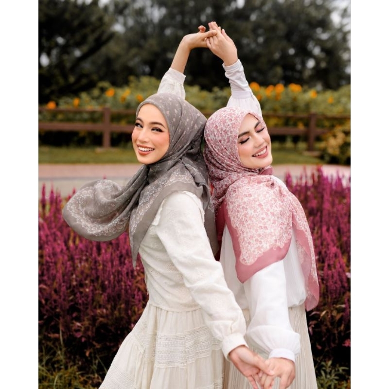 Tudung Ruffle - Bawal Cotton Voile White Label | Shopee Malaysia