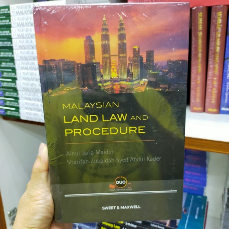 PSBL - MALAYSIAN LAND LAW AND PROCEDURE (AINUL JARIA MAIDIN, SYARIFAH ...