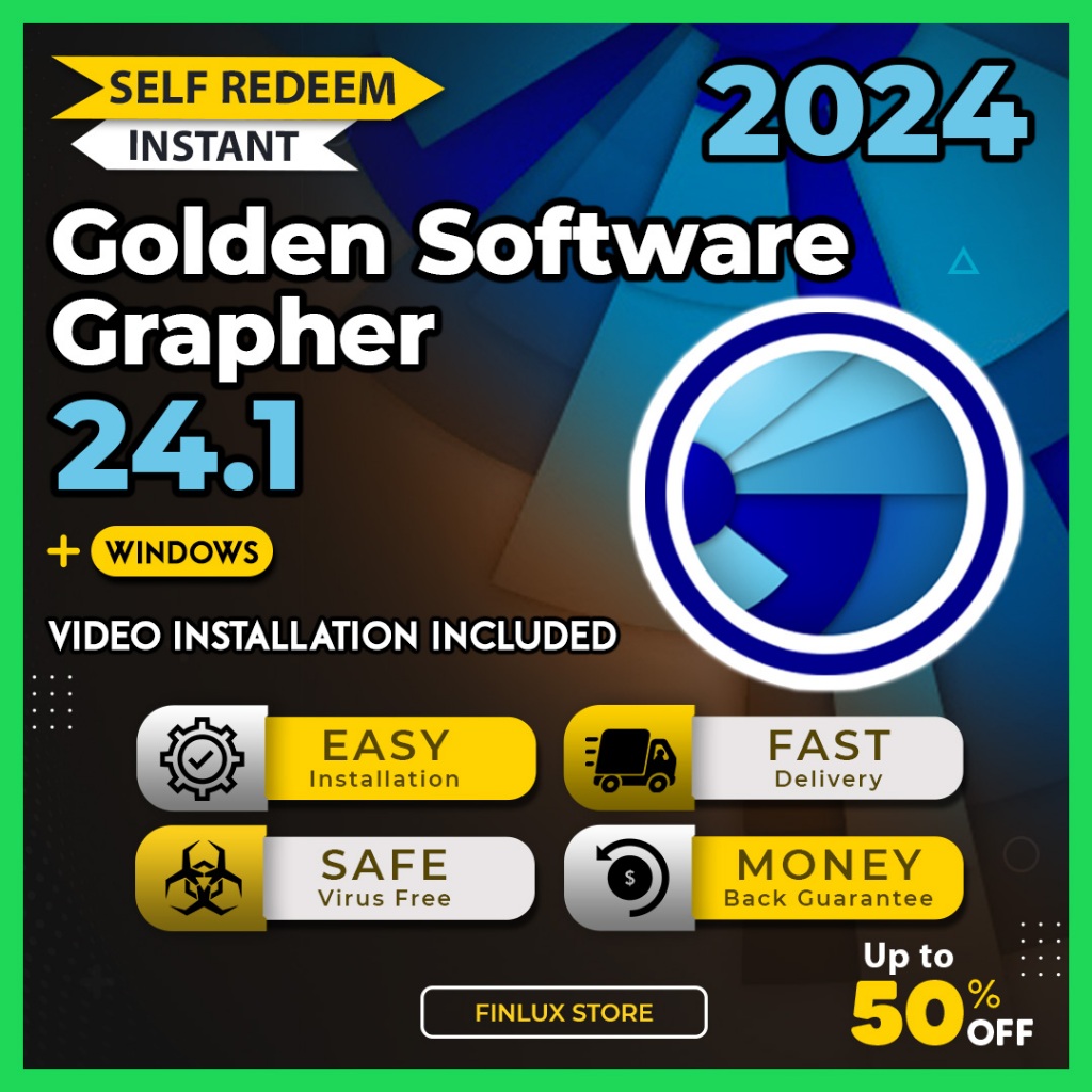 [SELF REDEEM] Golden Software Grapher v24.1 Latest Update 2024 Lifetime ...