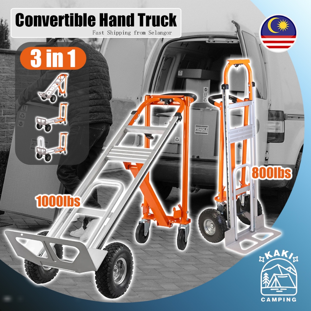 Aluminium Folding Hand Truck P Shape Hand Truck Luggage Cart Truck ...