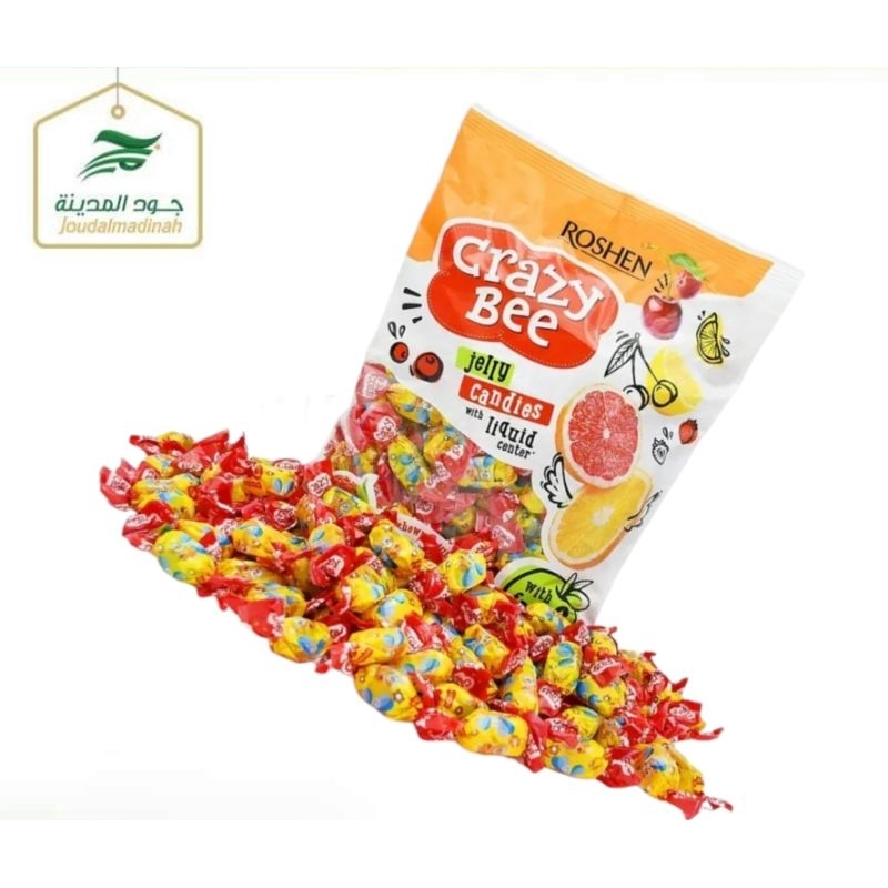 Roshen - Crazy Bee - Jelly Candies with 6 Different FruitFlavors 500g ...