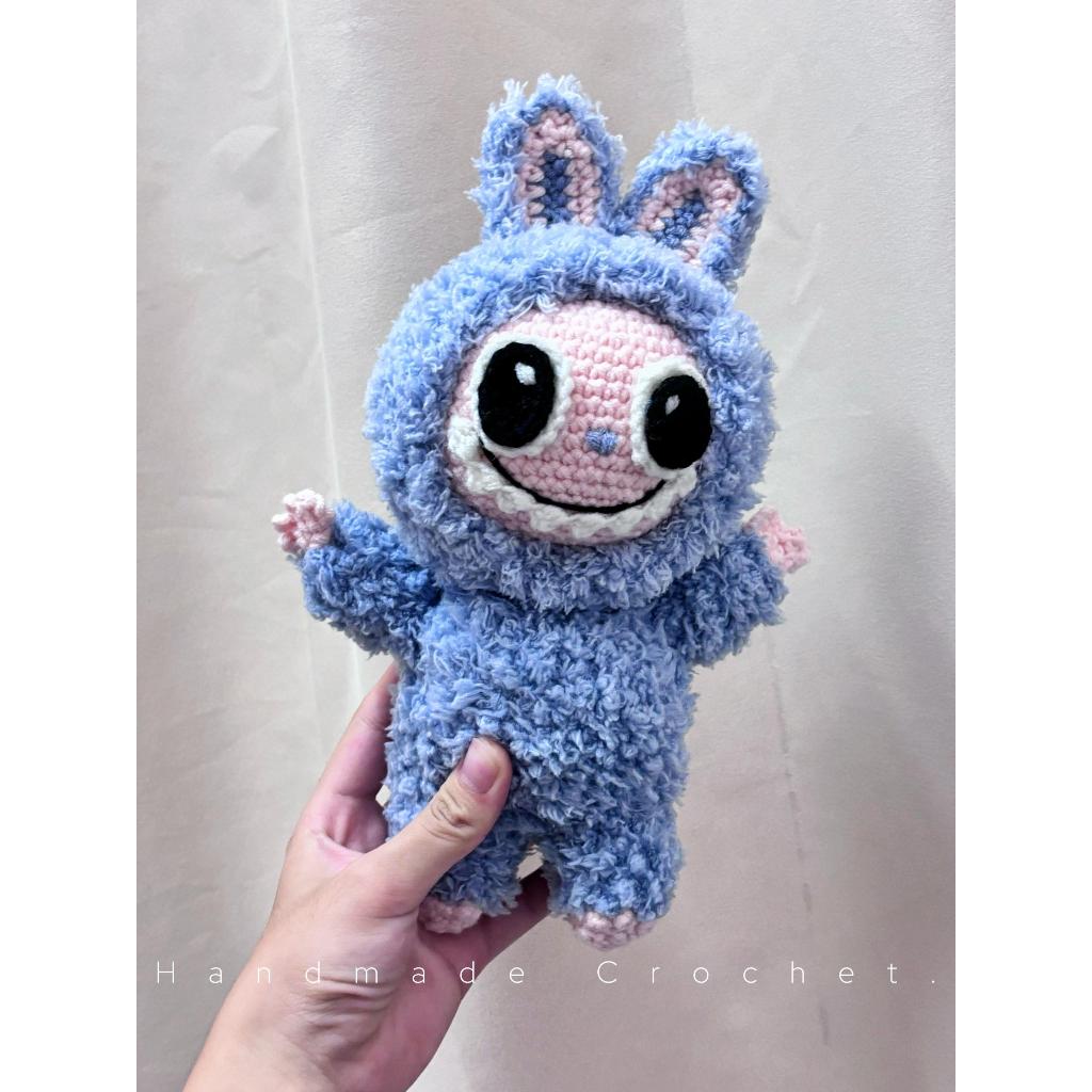 Labubu Cute Handmade Crochet Amigurumi patung doll toy present hadiah ...