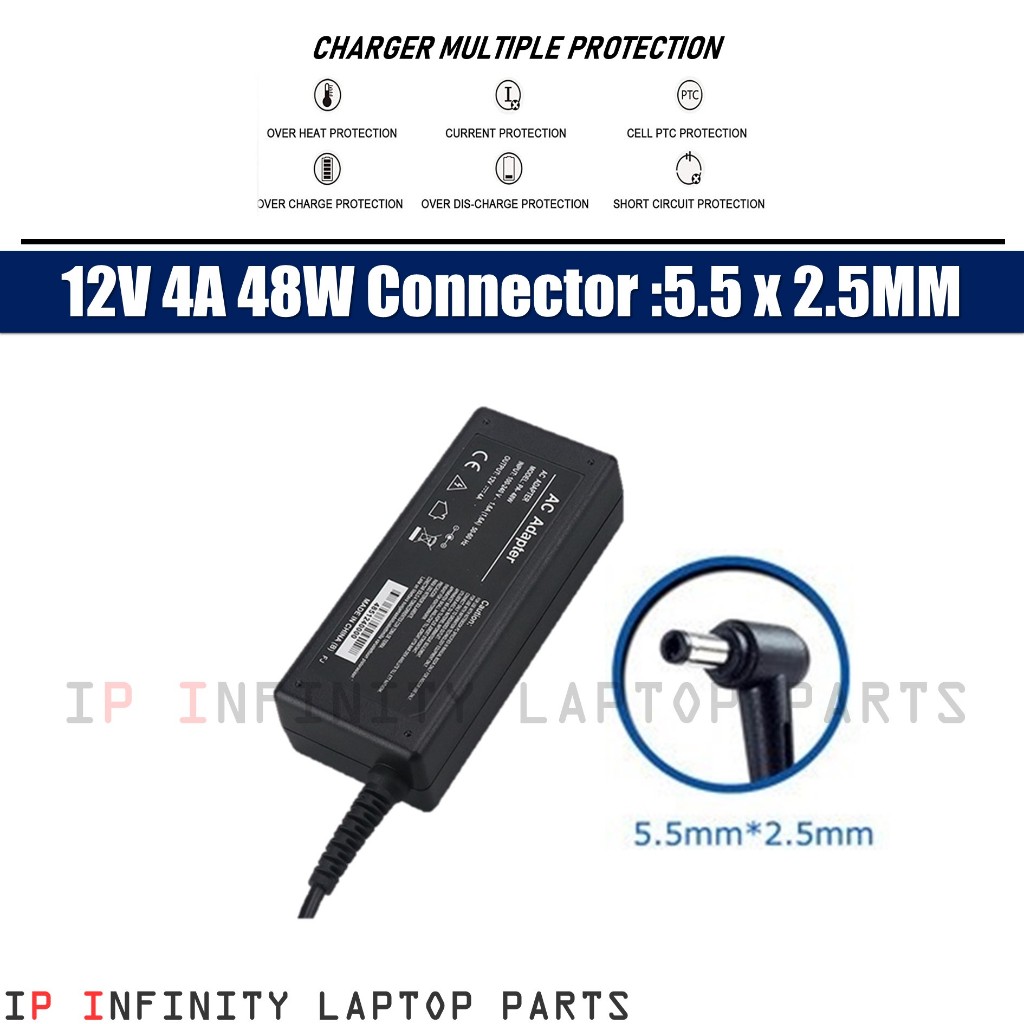 12V 2A 3A 4A 5.5*2.5MM Viewsonic Omni VX2718 VX2728J VA2432-H VA3209 ...