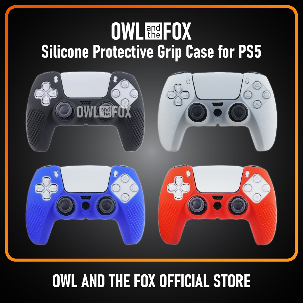 [🇲🇾Ready Stock] PS5 Silicone Cover Controller Soft Silicone Gel Rubber ...
