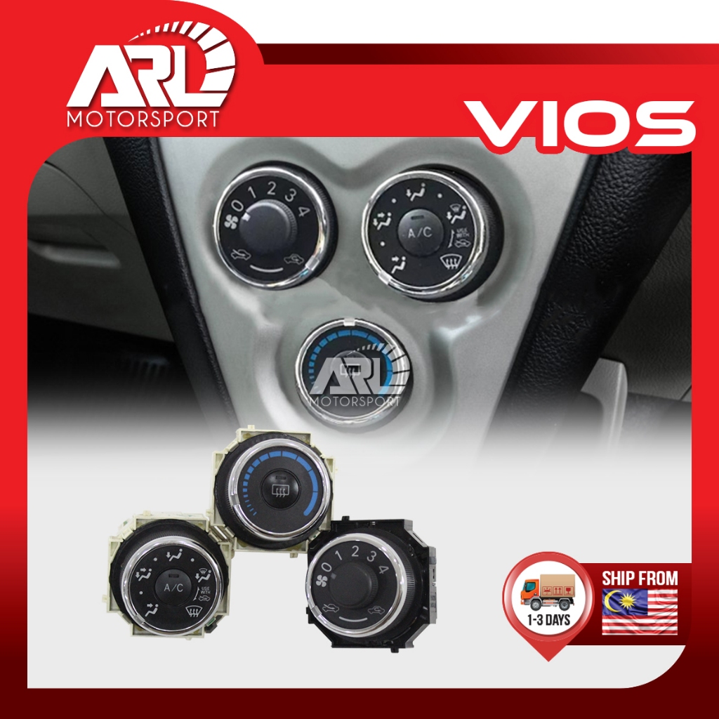 Toyota Vios (2nd Gen) Air Cond Switch Button Knob 2007-2012 XP90 NCP93 ...