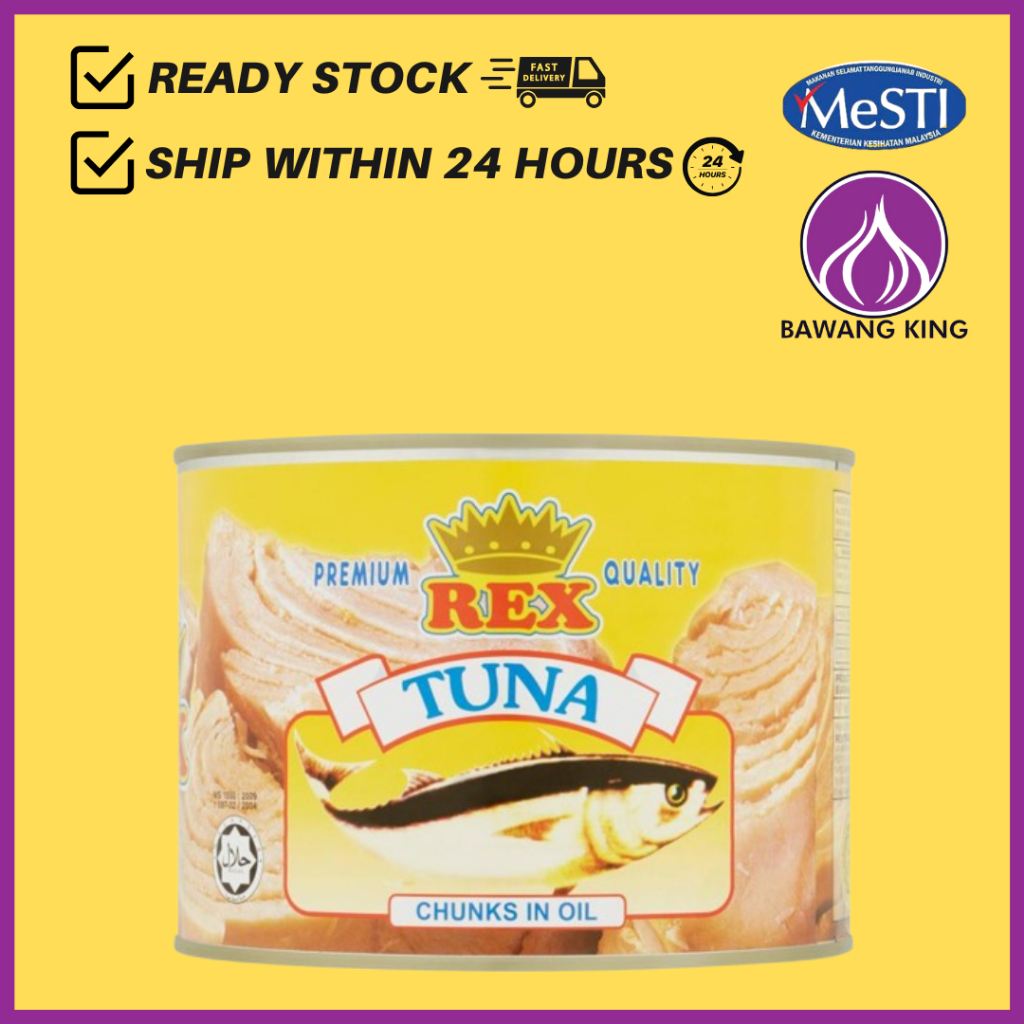 (MURAH) REX TUNA CHUNK IN OIL 1.85KG | Shopee Malaysia