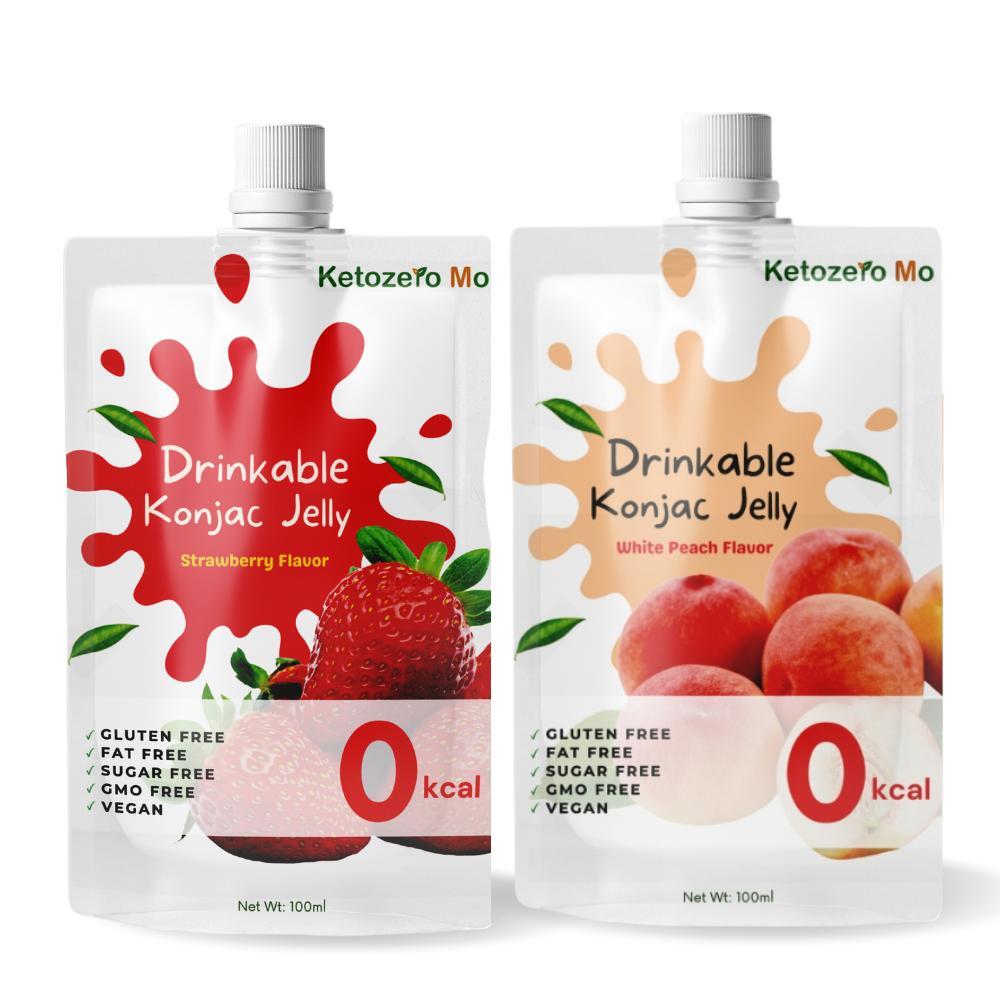 Drinkable Konjac Jelly Zero Calorie No Sugar Probiotic for Keto Diet ...