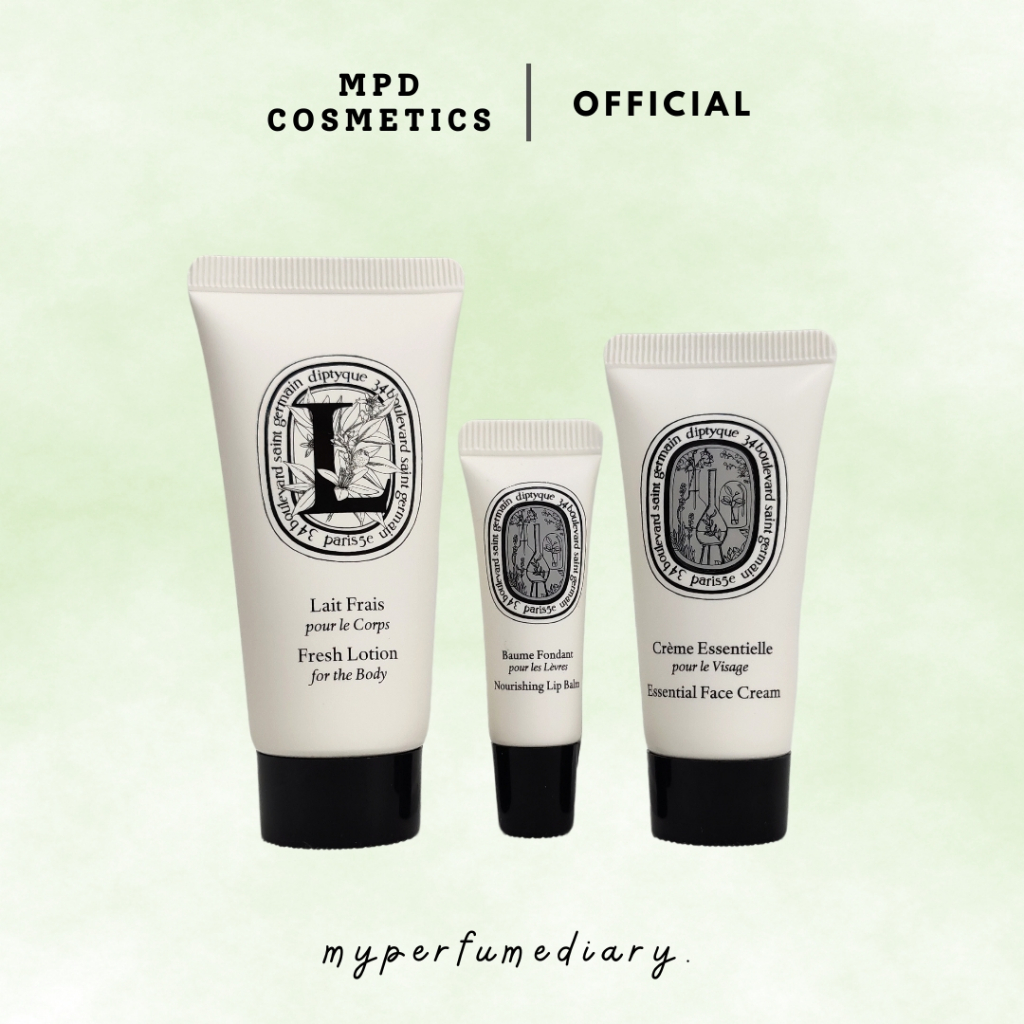 Qatar Airways Diptyque Amenity Mini Set/fresh Body Lotion 30ml ...