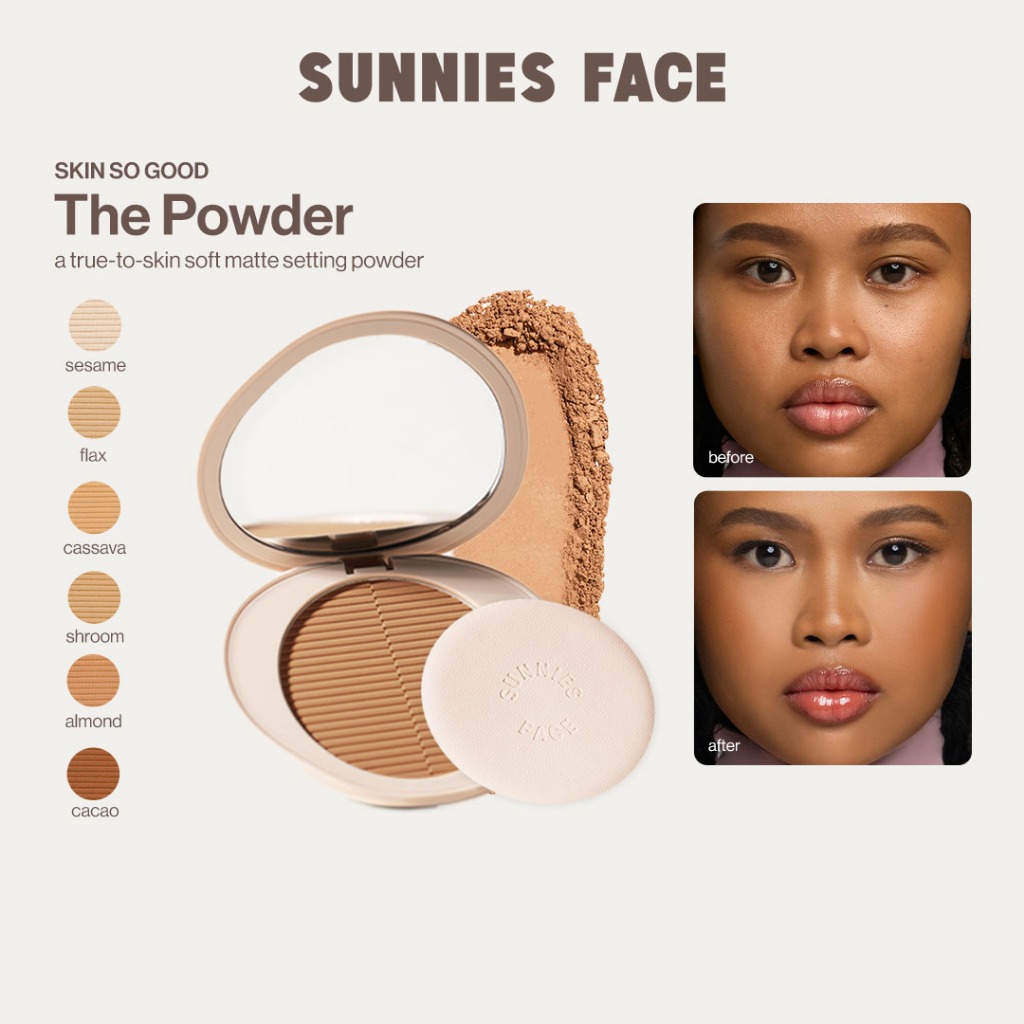Sunnies Face Skin So Good The Powder [True-To-Skin Soft Matte Setting ...