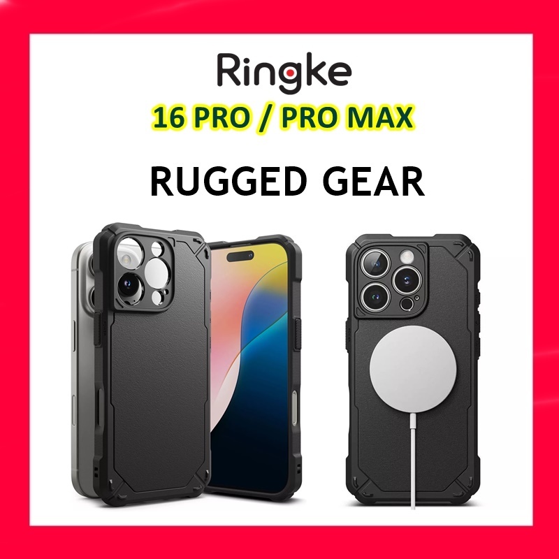 Original Ringke rugged gear casing for iphone 16 pro max / 16 pro ...