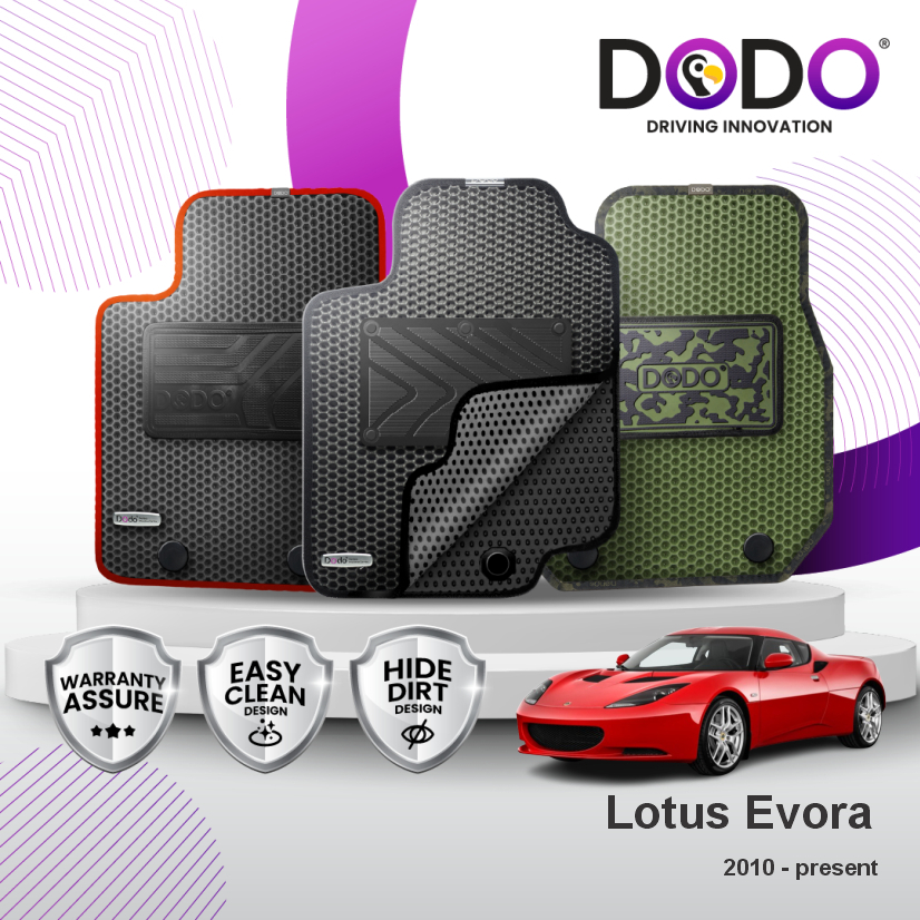 Dodo® Car Mat Lotus Evora 2010 - Kini | Shopee Malaysia