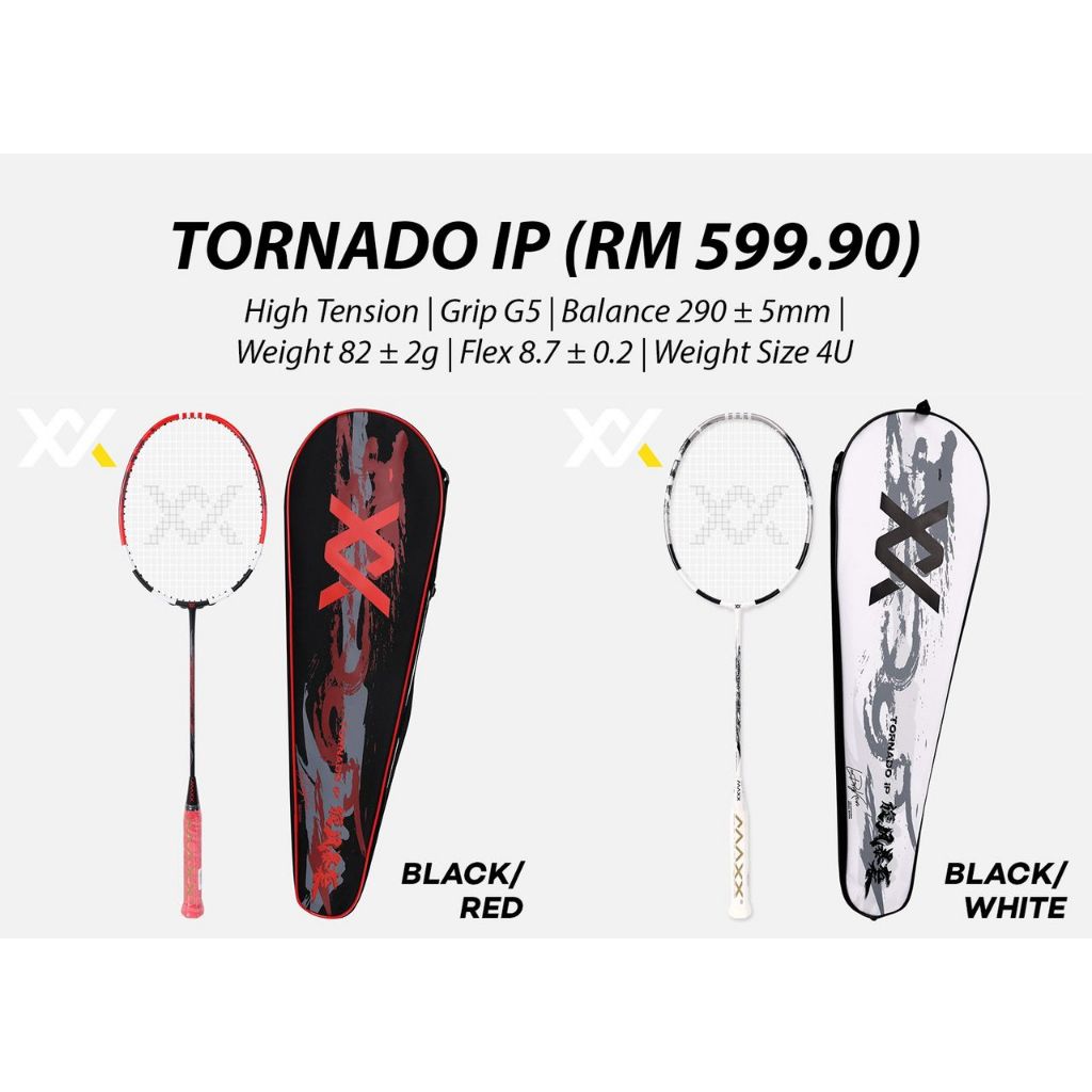 Maxx Sports Tornado IP Badminton Racket | Shopee Malaysia