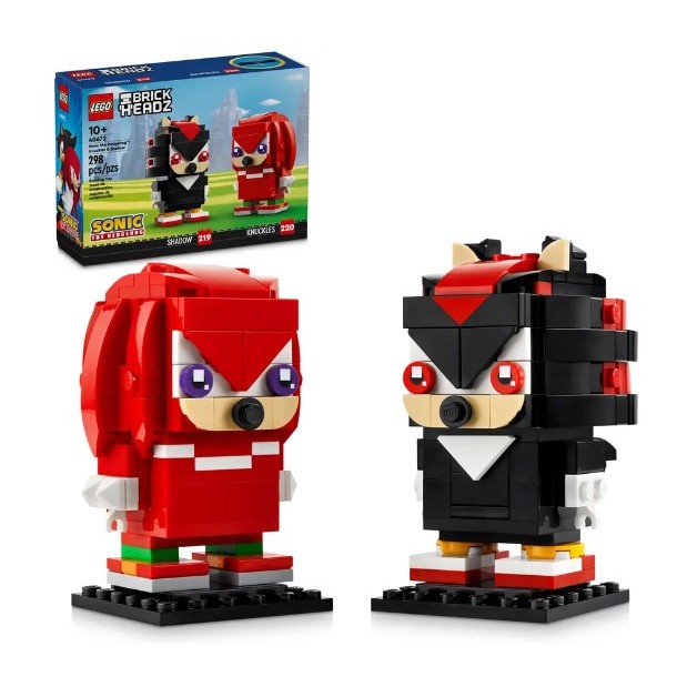 LEGO Brickheadz 40672 Sonic the Hedgehog™: Knuckles & Shadow | Shopee ...