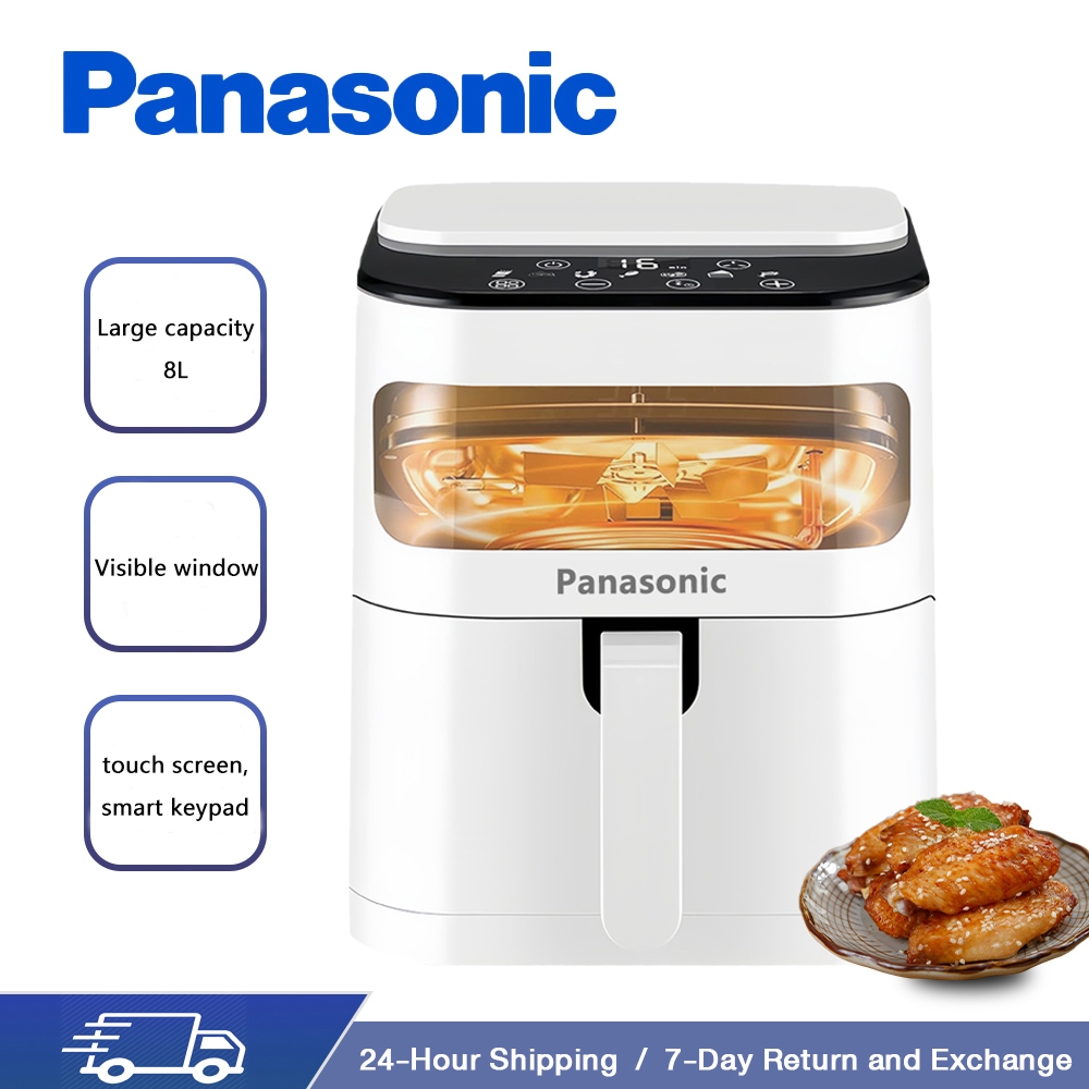 Panasonic Air Fryer Oil Free Multi-Functional Digital Oven Baking Fries ...