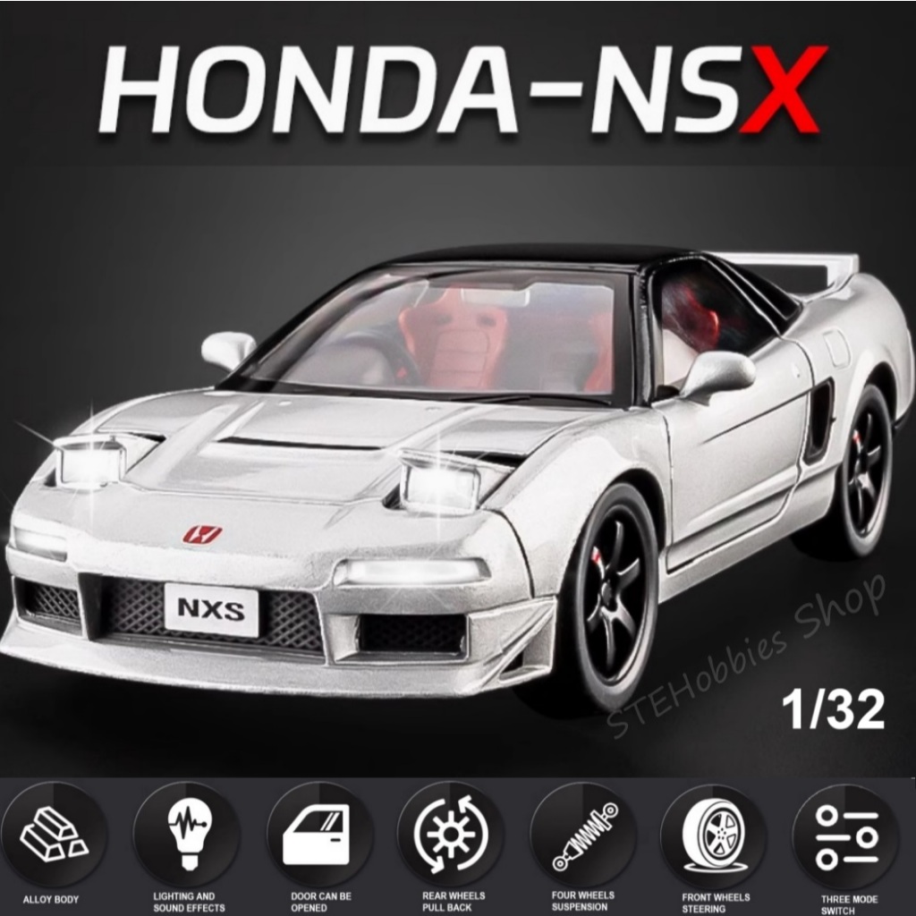 STE8 Honda NSX 1:32 Scale Metal Car Model Die-cast Toys (JDM) | Shopee Malaysia