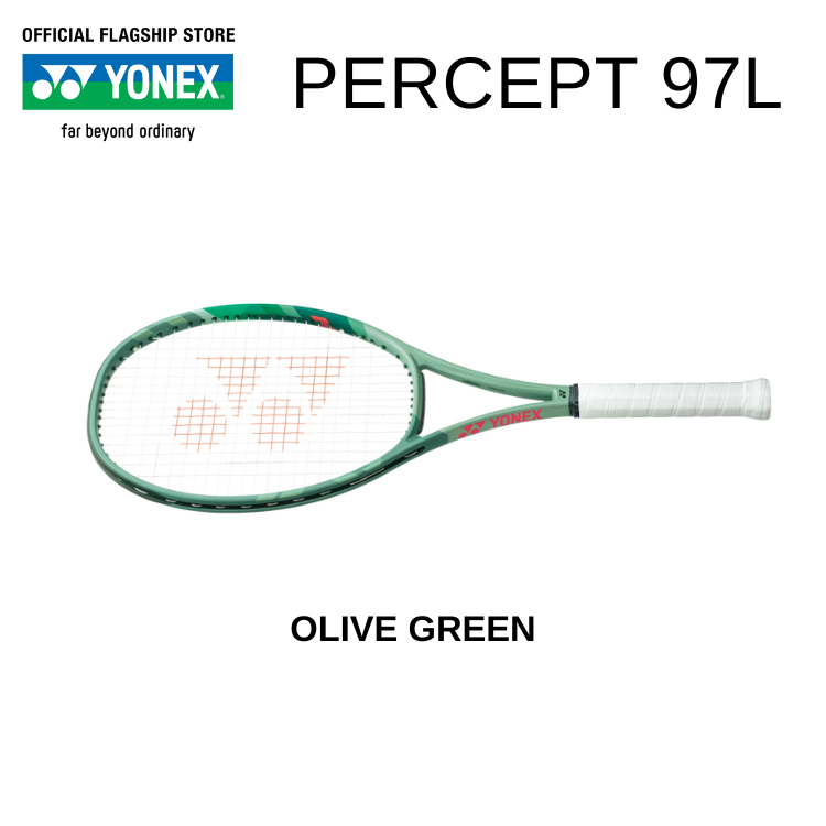 Yonex PERCEPT 97L Unstrung Tennis Racquet Frame |PERCEPT97L Bingkai ...