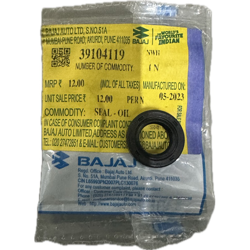 OIL SEAL CLUTCH RELEASE SHAFT NS200/RS200/KTM DUKE 200/RC | 39104119 ...