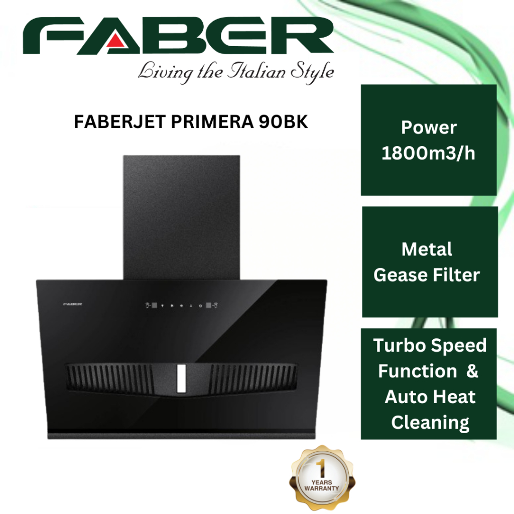 [NEW STOCK] FABER Built-In Designer Hood With Turbo Function Tempered ...