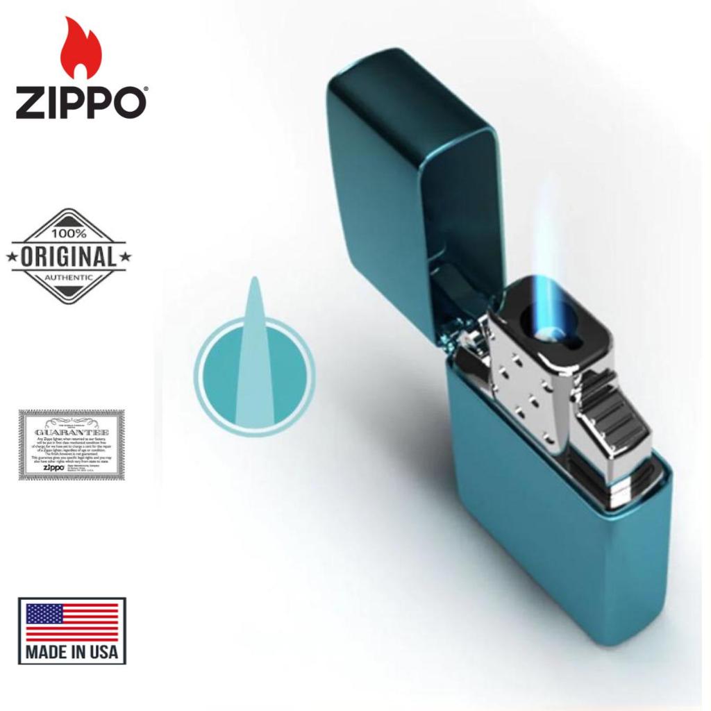 Zippo Butane Lighter Insert - Single Torch 65826/Black Insert - Single ...