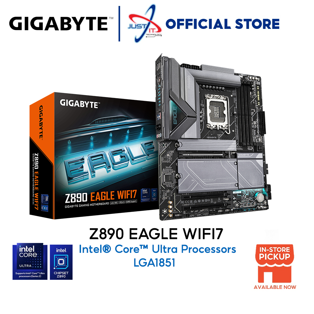 GIGABYTE Z890 EAGLE WIFI7 DDR5 / D5 LGA1851 MOTHERBOARD COMBO Ultra 5 ...