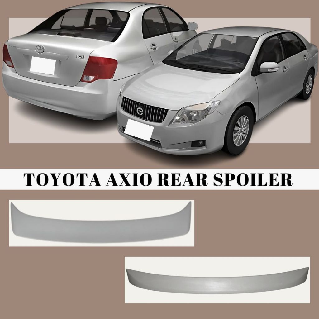 TOYOTA AXIO REAR SPOILER | Shopee Malaysia