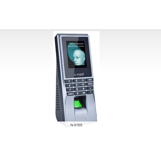 NIGEN Fingerprint Time Attendance & Door Access System N-918S Double ...