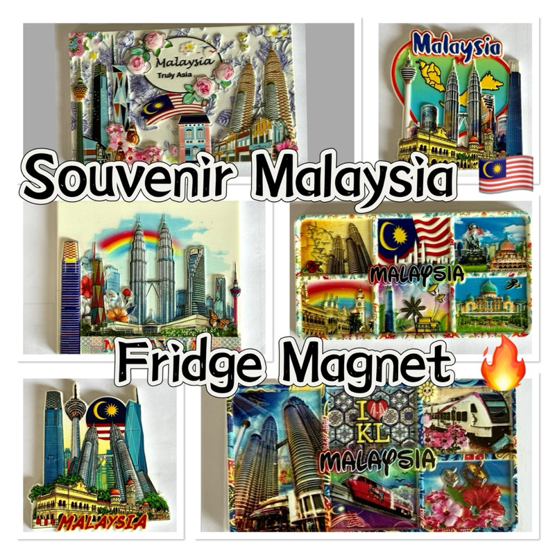 [READY STOCK] Fridge Magnet Souvenir Malaysia KL KLCC Merdeka 118 ...