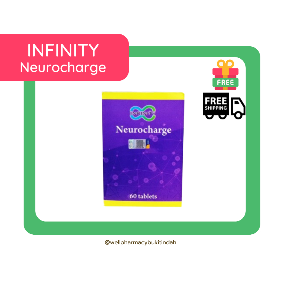 [ORIGINAL] INFINITY NEUROCHARGE TABLETS 60'S | Shopee Malaysia