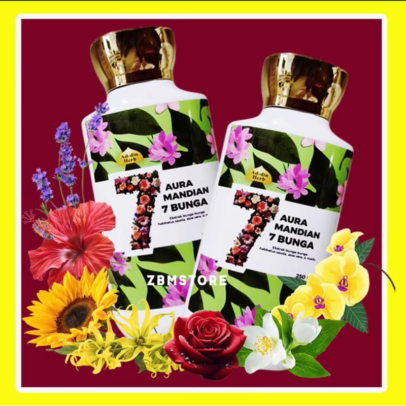 Sabun aura Mandian 7 Bunga🌼 | Shopee Malaysia