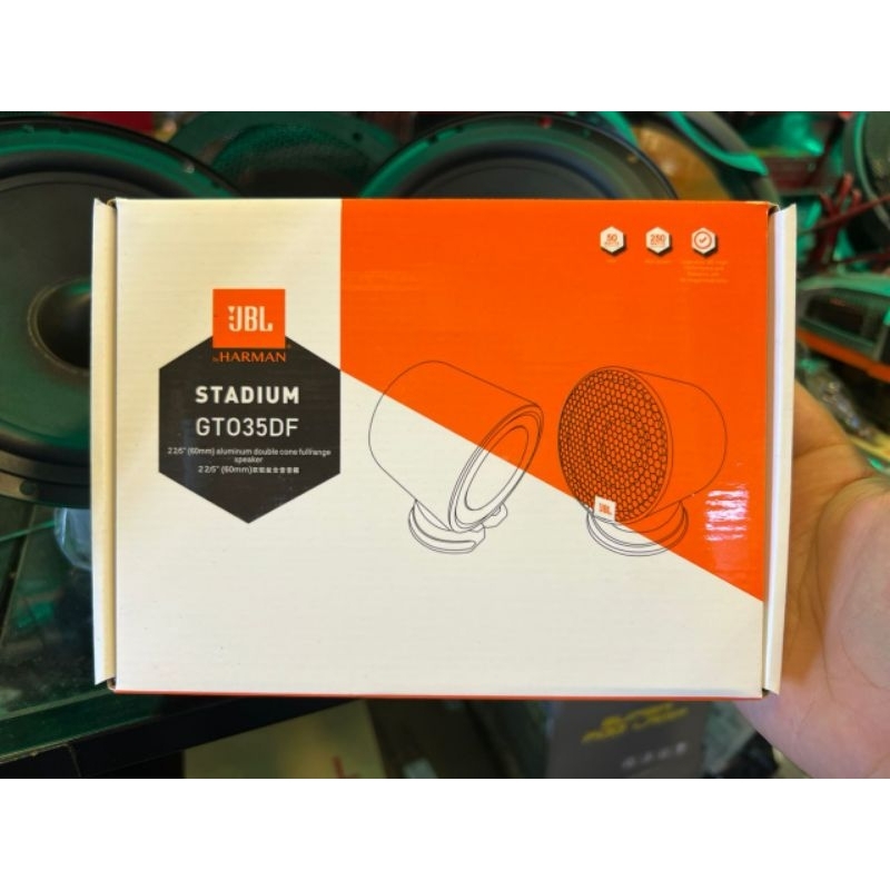Tweeter JBL 60MM aluminium double cone fullrange speaker | Shopee Malaysia
