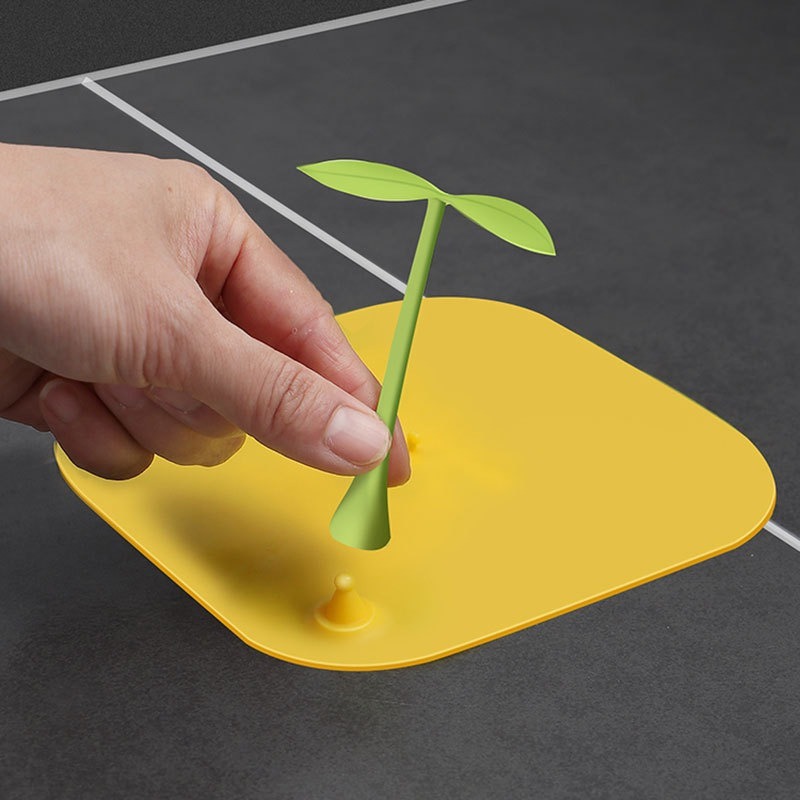 UG Cute Bean Sprout Silicone Drain Covers Silicone Bean Sprout Drain ...