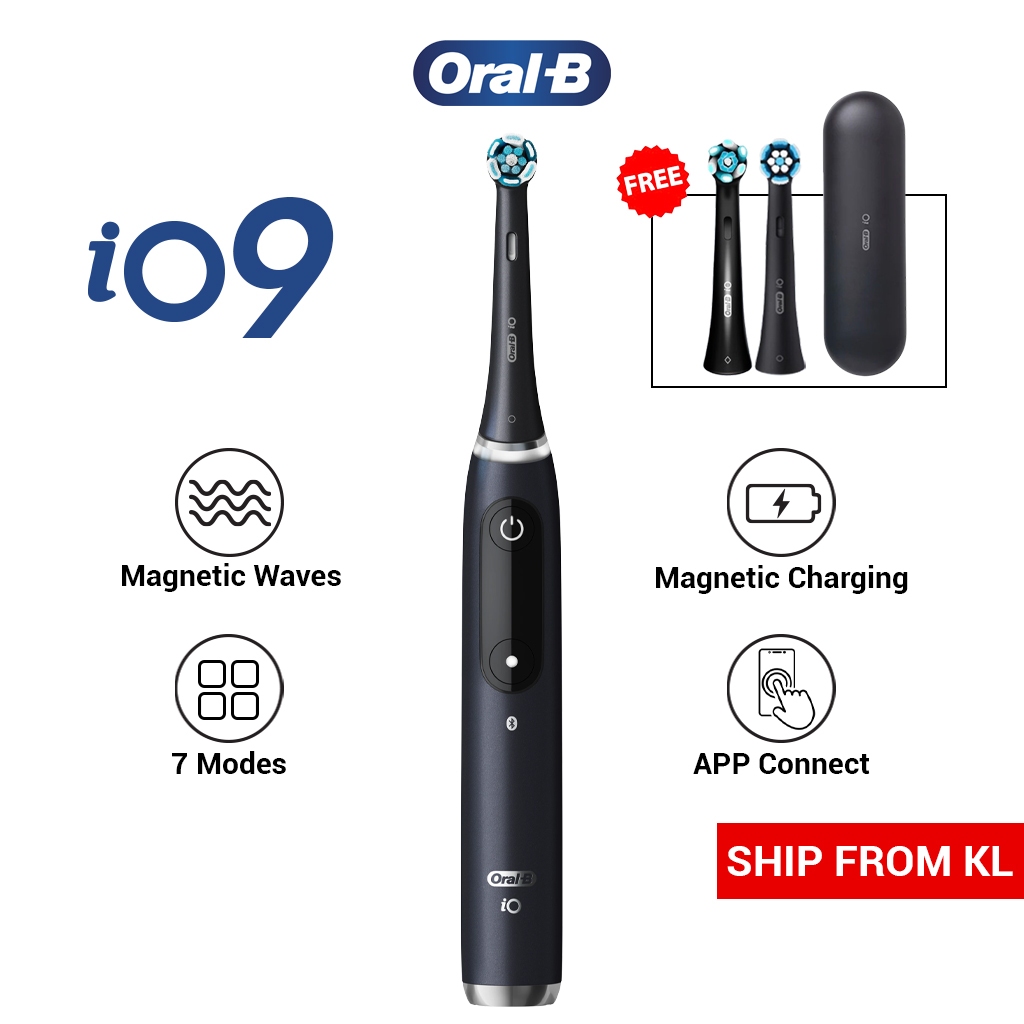 ORAL-B Electric Toothbrush iO-9 Berus Gigi Electric Electronic ...
