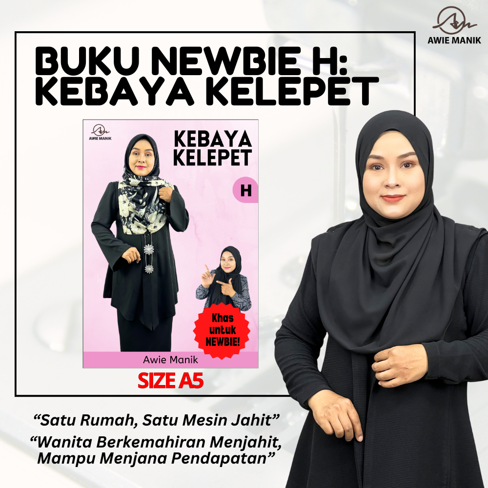 [BUKU] KEBAYA KELEPET AWIE MANIK | Shopee Malaysia