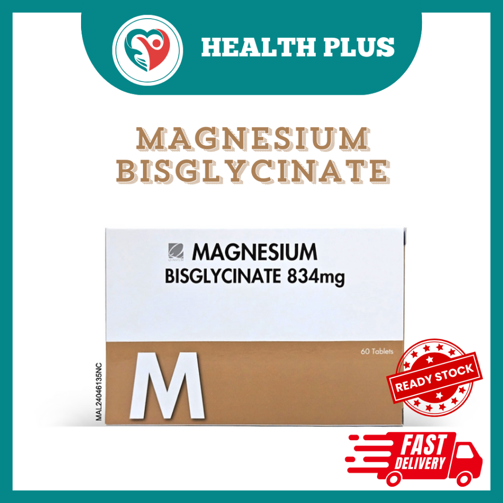 Quantum Magnesium Bisglycinate 834mg 60'S [Muscle Health] | Shopee Malaysia