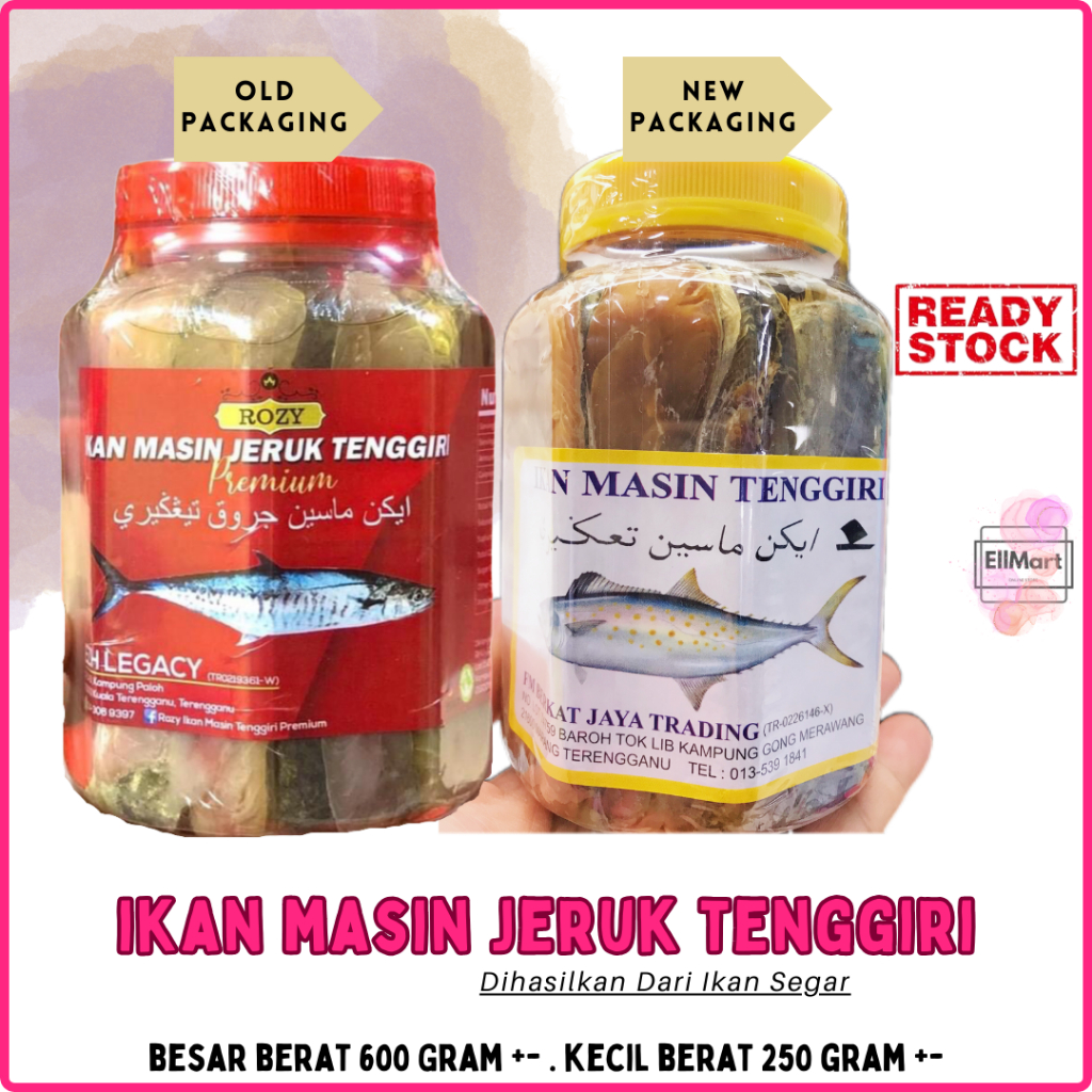 Ikan Masin Tenggiri Jeruk Produk Keluaran Melayu Muslim Ikan Masam ...