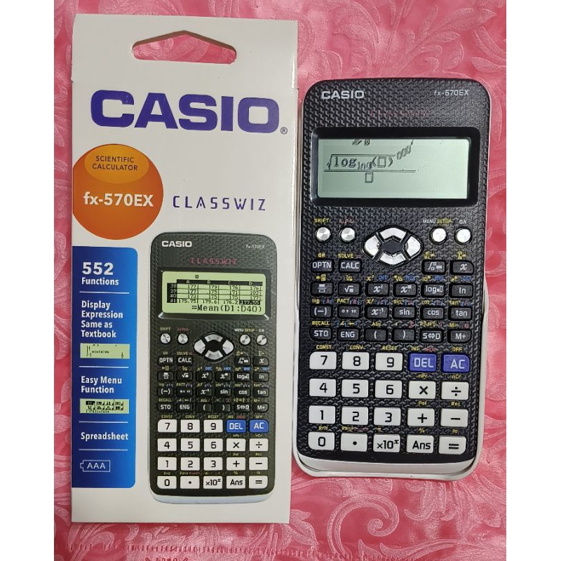 💥Ready Stock💥 Casio fx-570EX 552 scientific calculator with warranty 1 ...