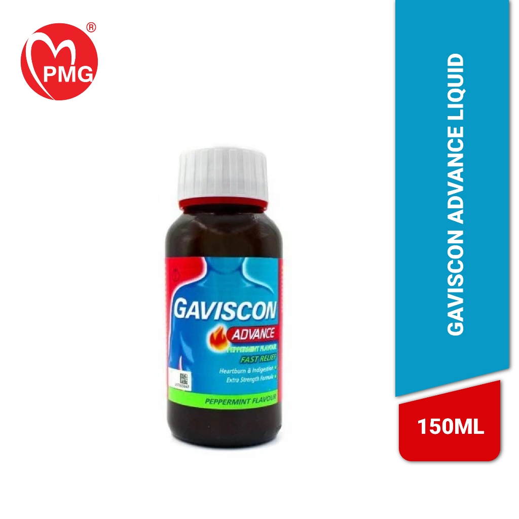 [PMG PHARMACY] Gaviscon Advance Liquid 150ml - Relief Heat Burn ...